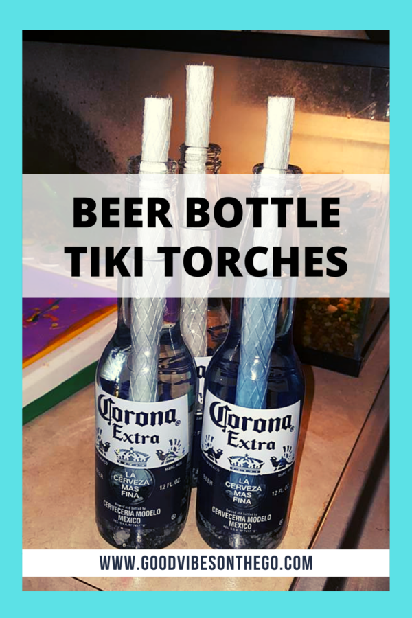 Beer Bottle Tiki Torches ⋆