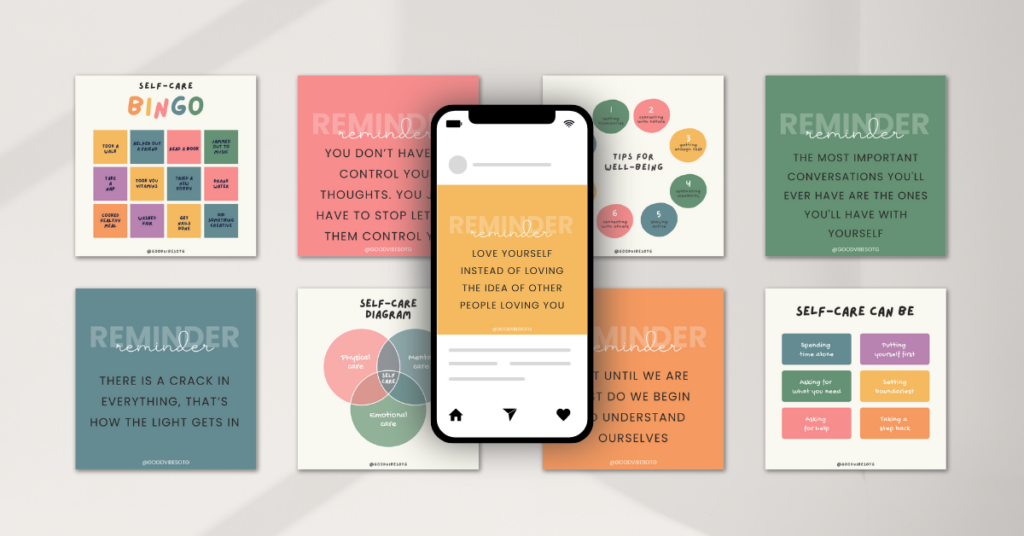 Self Awareness Mental Health Bundle ⋆ Good Vibes on the Go